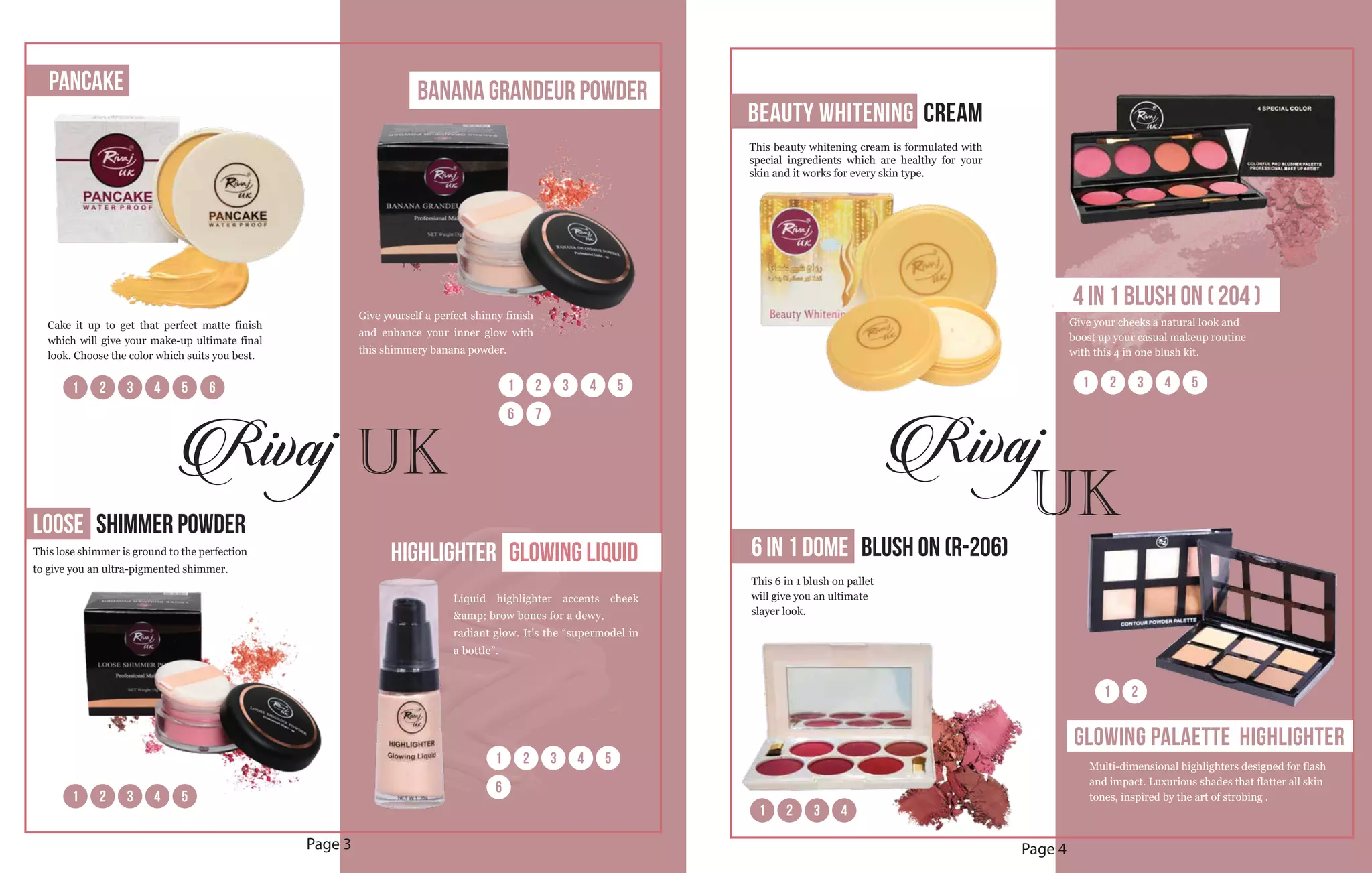 Rivaj UK - Shades of Beauty! | PDF