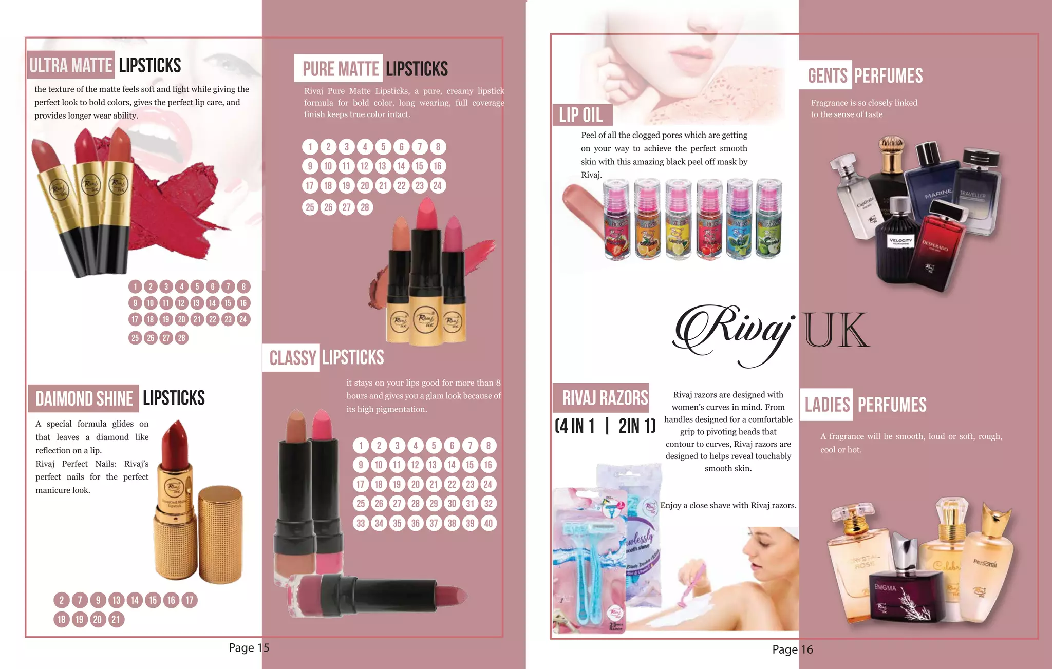 Rivaj UK - Shades of Beauty! | PDF