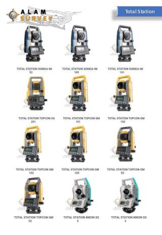 Catalog Produk ALAT SURVEY PEMETAAN & GEOLOGI | PPTX