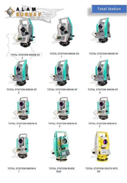 Catalog Produk ALAT SURVEY PEMETAAN & GEOLOGI | PPTX