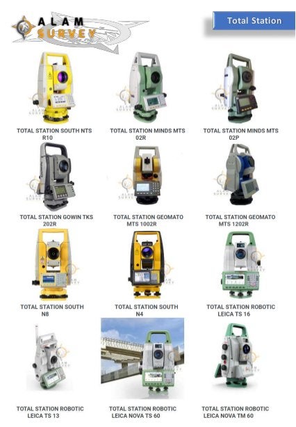Catalog Produk ALAT SURVEY PEMETAAN & GEOLOGI | PPTX