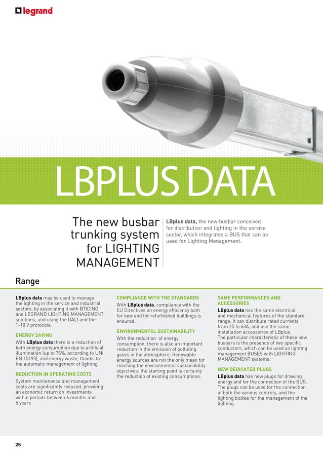 Catalog busbar legrand | PDF