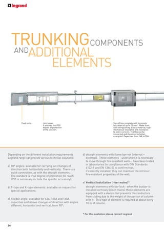Catalog busbar legrand | PDF