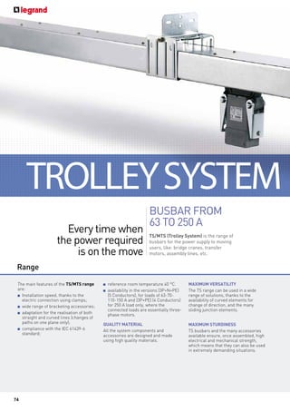 Catalog busbar legrand | PDF