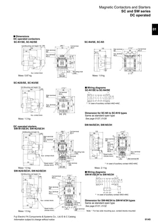 Catalog contactor fuji-electric Mới Nhất - Hạo Phương | PDF