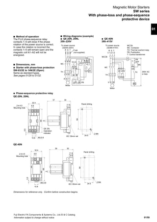 Catalog contactor fuji-electric Mới Nhất - Hạo Phương | PDF