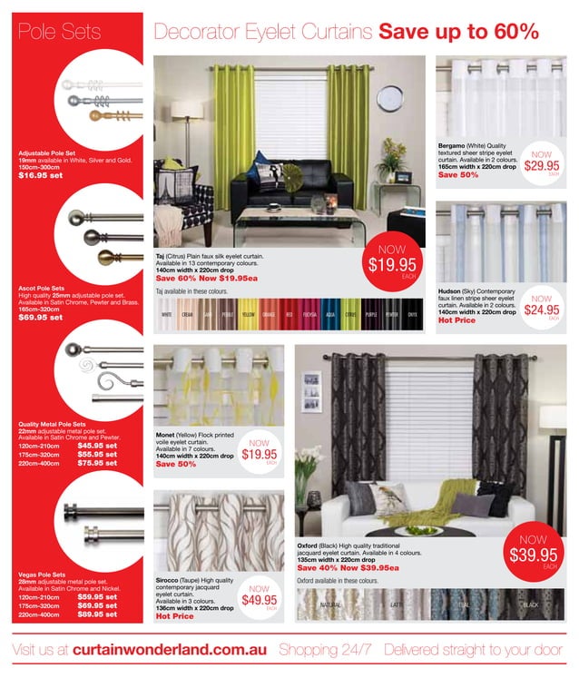 Catalog curtain-wonderland hugecataloguesale | PDF
