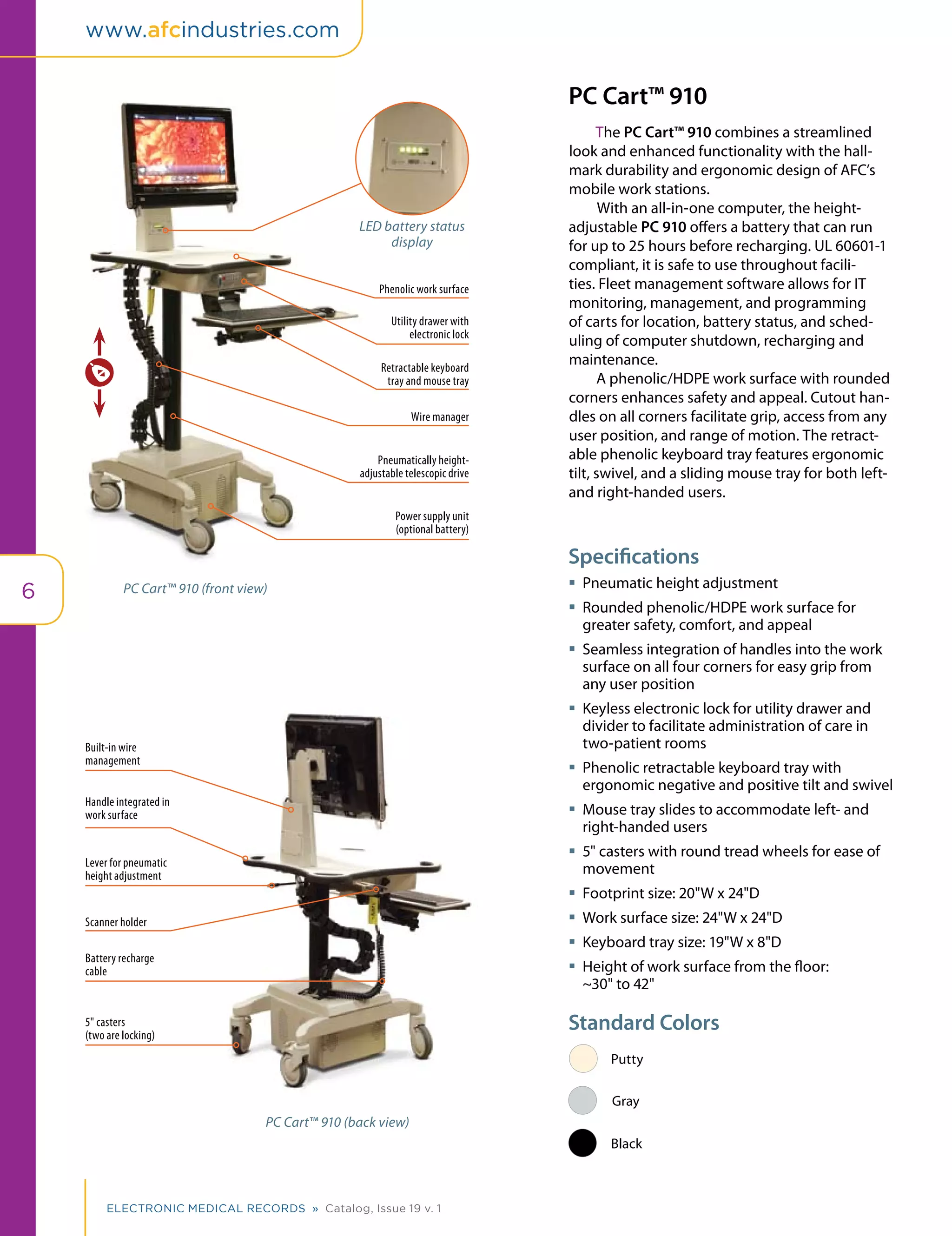 Electronic Medical Records Workstations | PDF