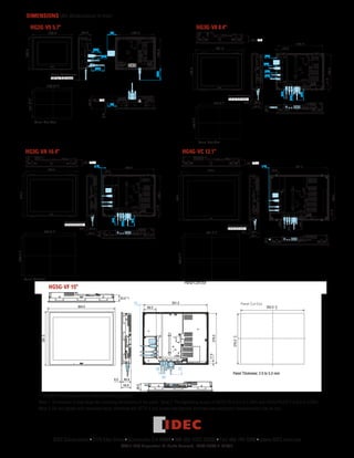 Catalog hmi idec | PDF