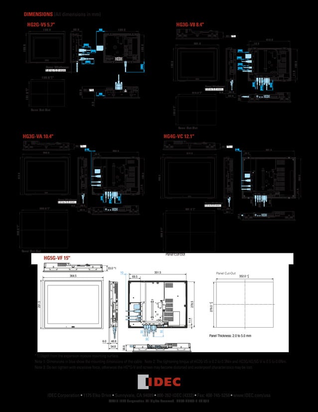 Catalog hmi idec | PDF