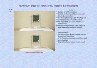 Electric Meter box | PDF