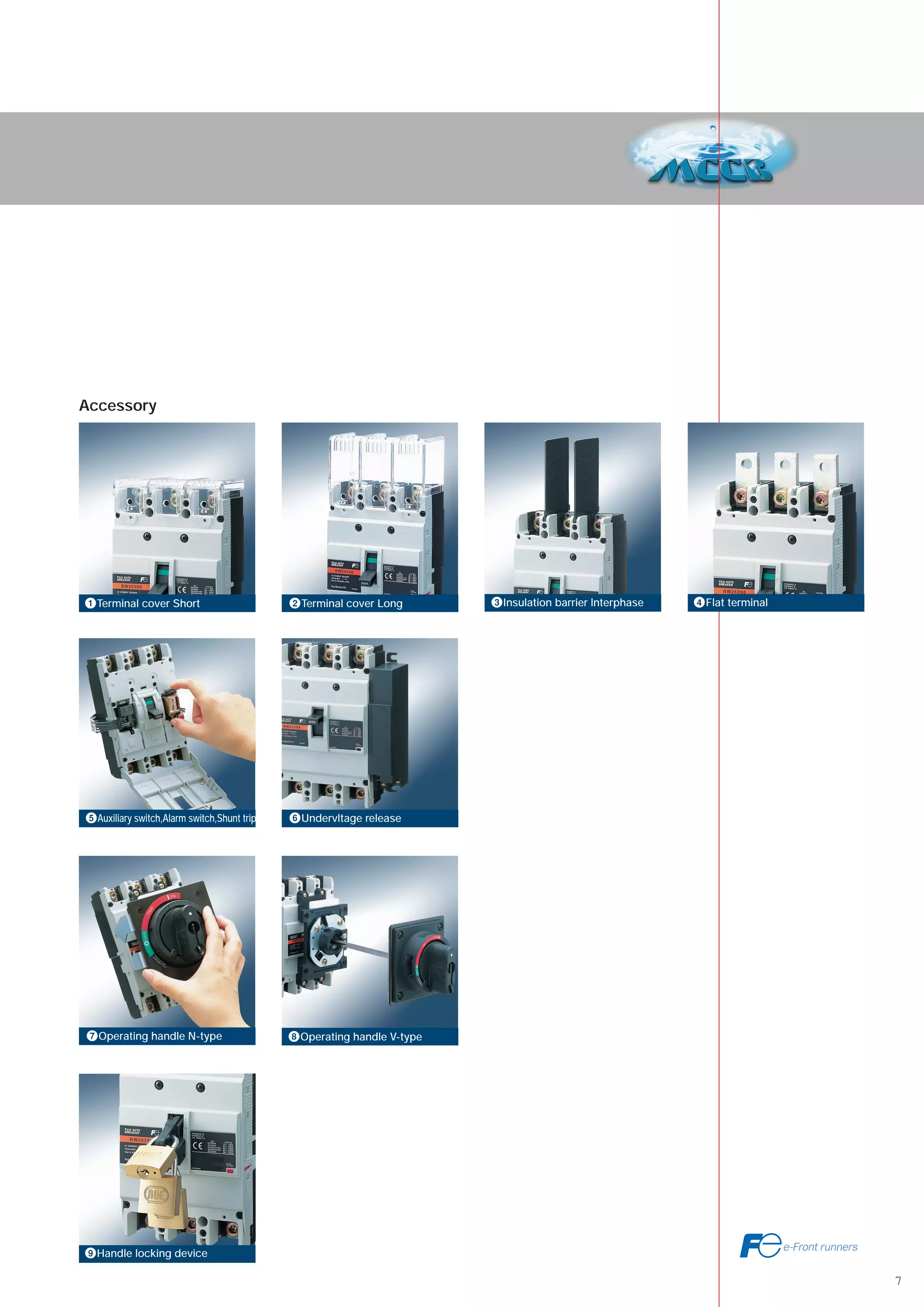 Catalog MCCB dòng BW0 Fuji Electric mới nhất 2019 | PDF