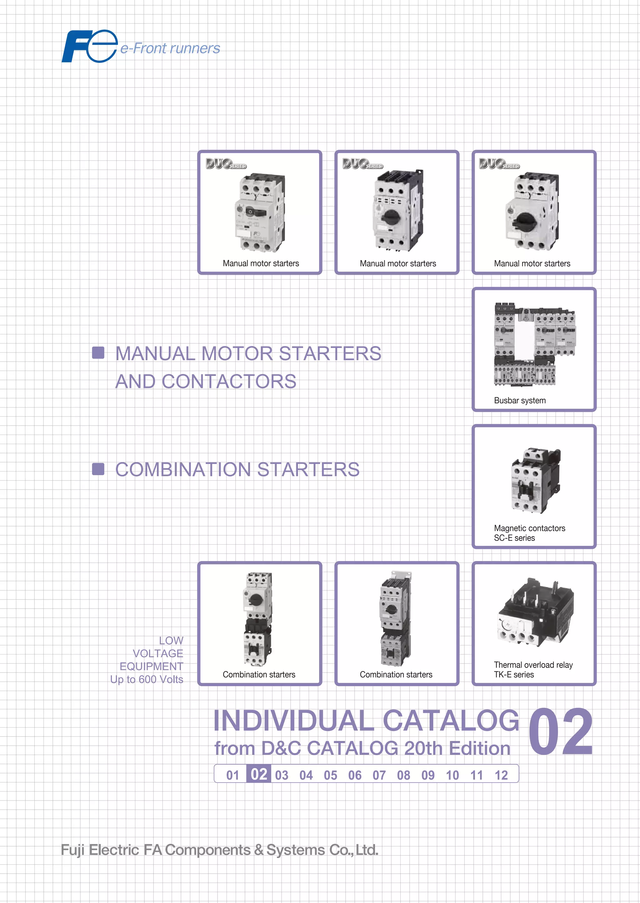 Catalog Motor CB Fuji Electric | PDF