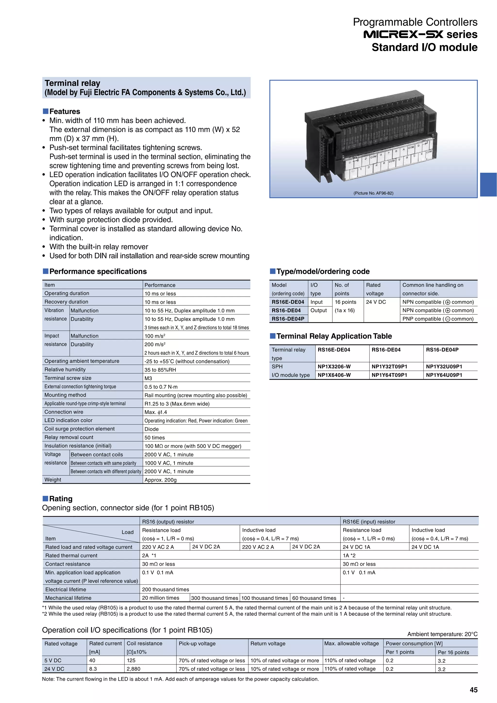 Catalog PLC Fuji Electric | PDF