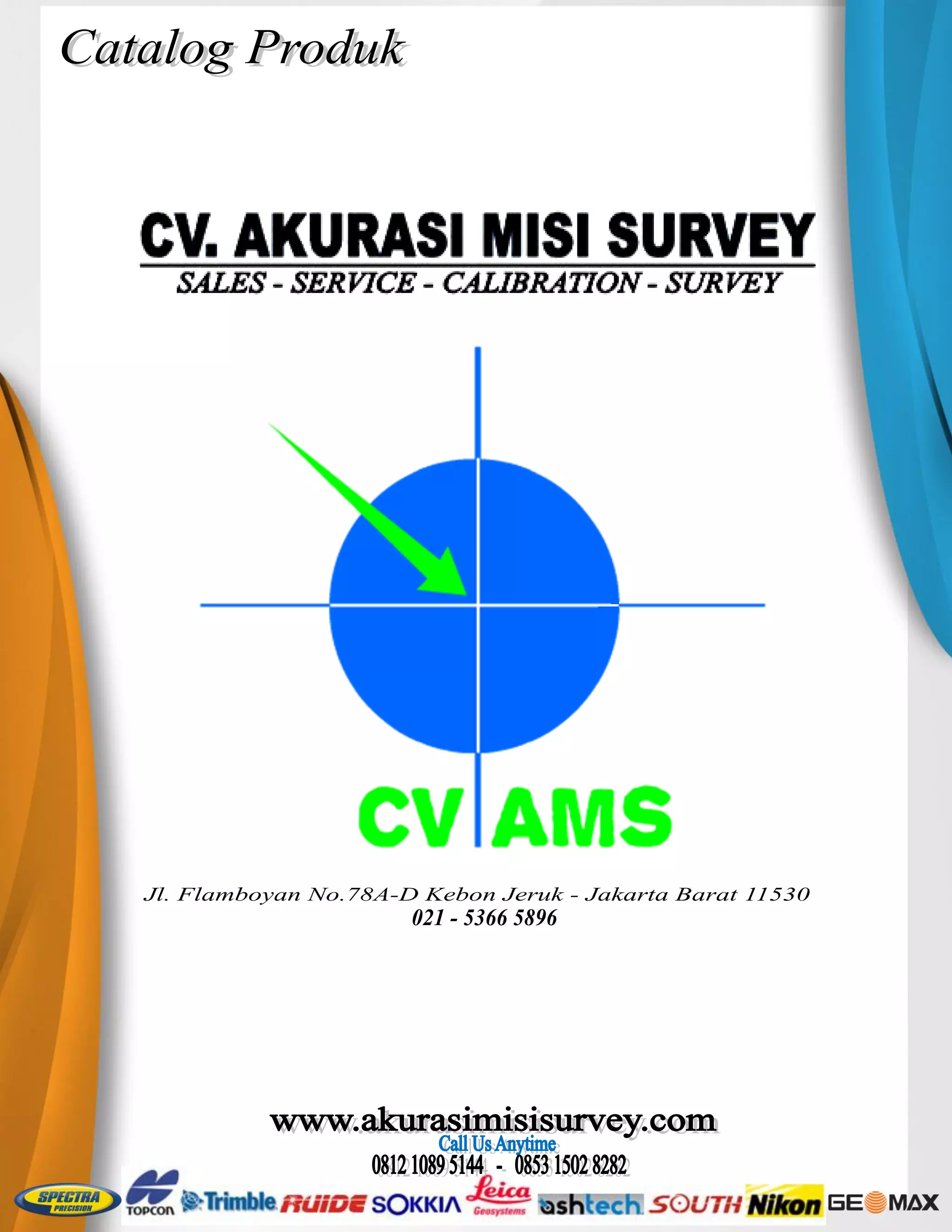 Catalog Produk Alat - Alat Survey by AMS | PDF