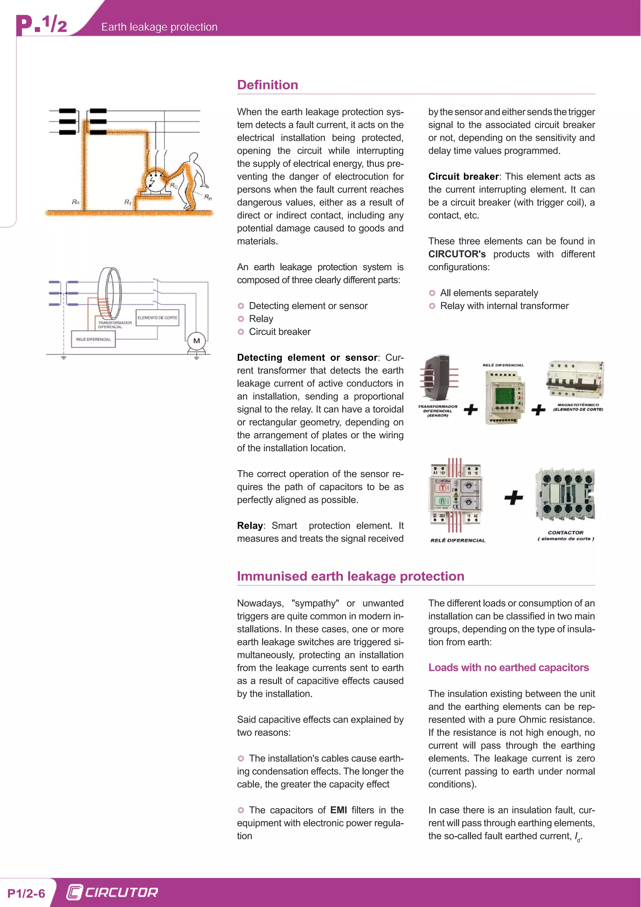 Catalog relay bảo vệ Circutor dòng RGE | PDF