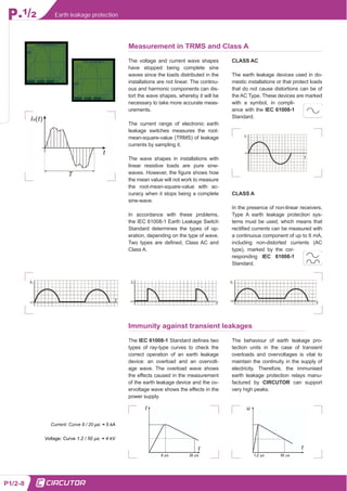 Catalog relay bảo vệ Circutor dòng RGE | PDF