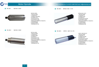 Catalog ruihan-spindle | PDF