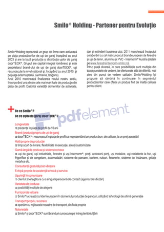 Catalog Smilo Holding | PDF