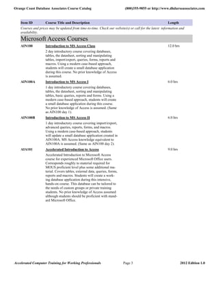 Course Catalog | PDF