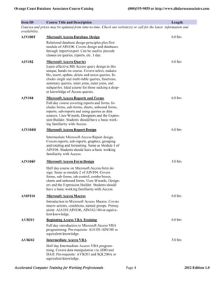 Course Catalog | PDF