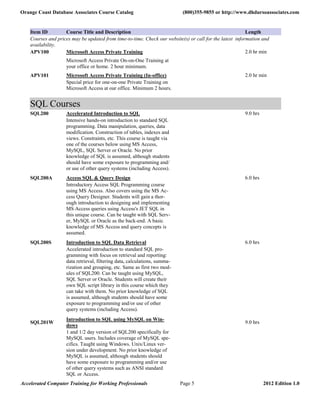 Course Catalog | PDF