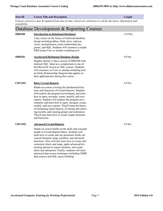 Course Catalog | PDF