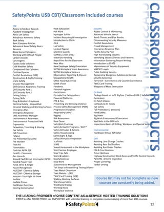 CDP SafetyPoints Catalog | PPTX