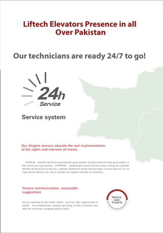 Liftech Elevators Islamabad | PDF