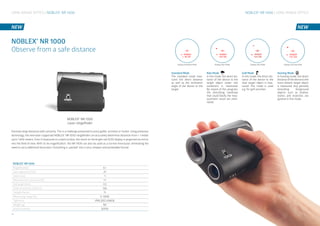 Catalog 2020 | Noblex Sport Optics | Optics Trade | PDF