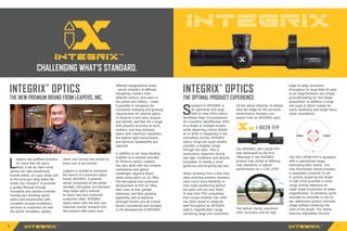 Catalog 2023 | Integrix Optics | Optics Trade | PDF