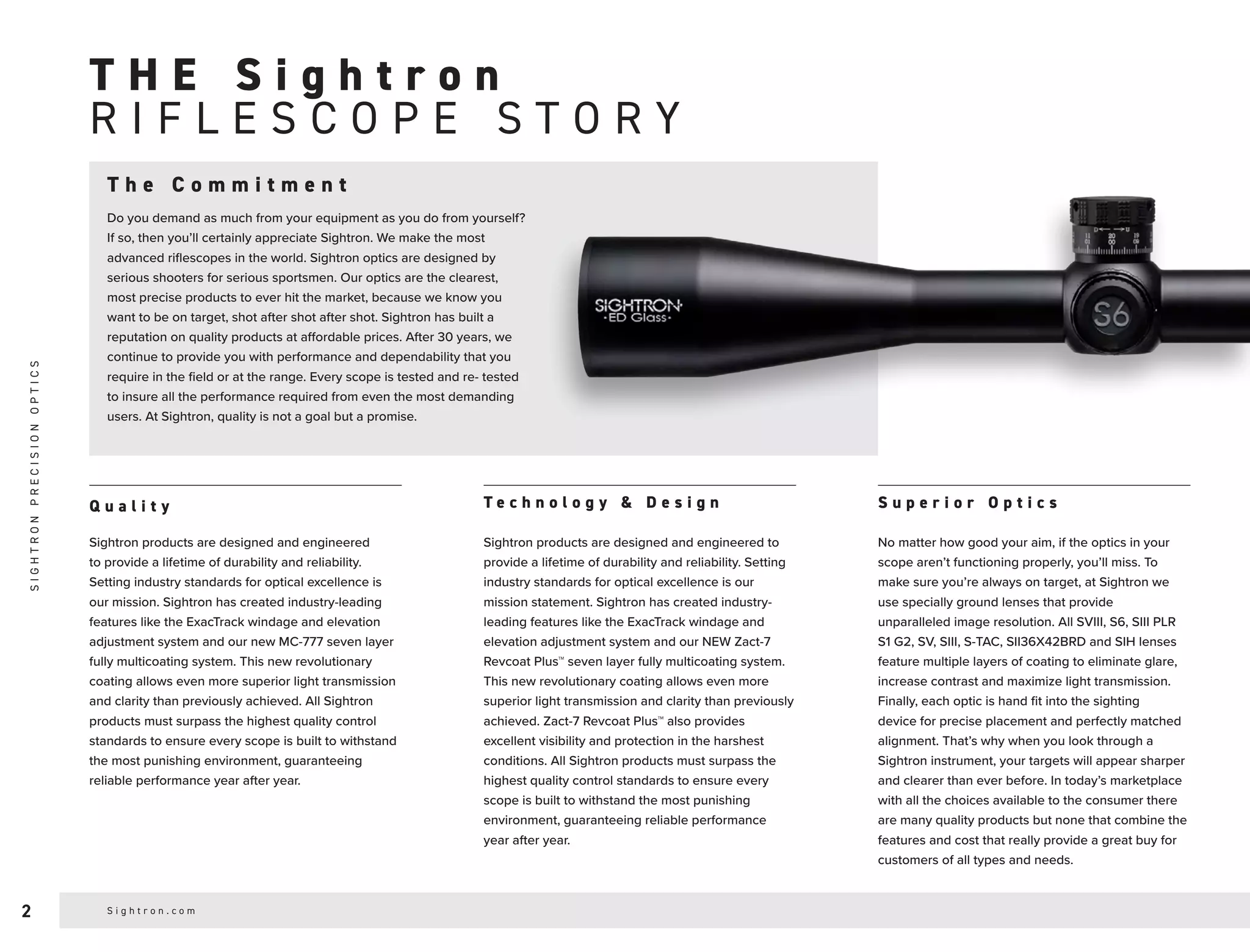 Catalog 2023 | Sightron | Optics Trade | PPT