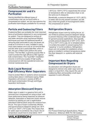Compressed Air Dryer Products for Industrial Applications | PDF