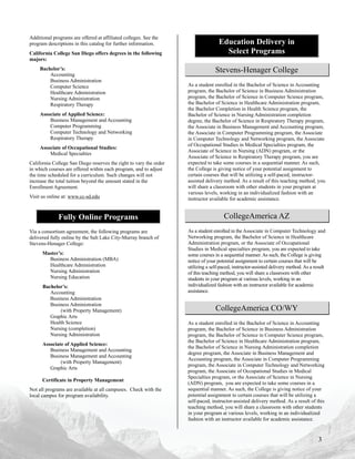 Stevens-Henager College Course Catalog 2010-2011 | PDF