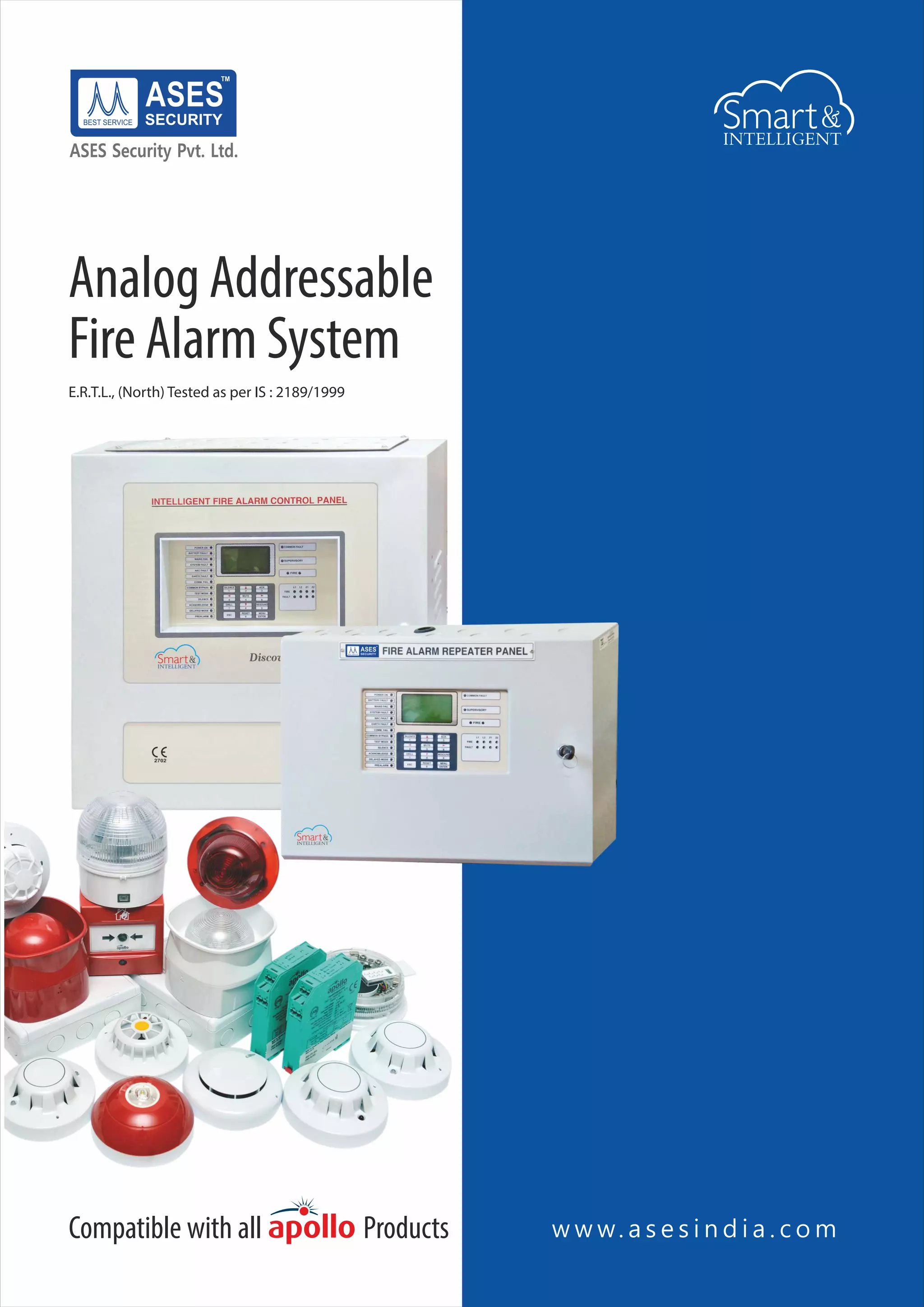 ASESIndia Analog Addressable Fire Alarm System | PDF