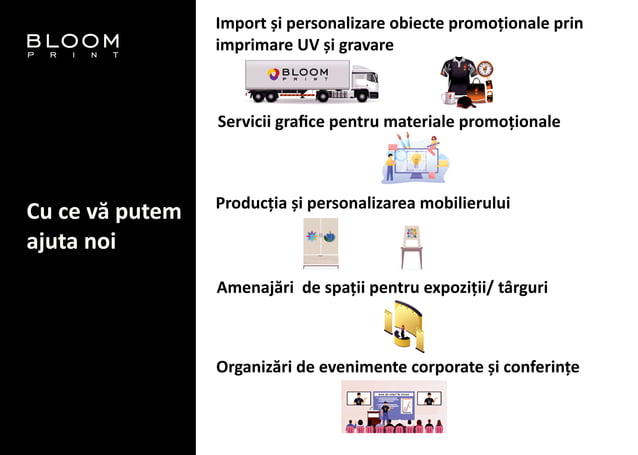 Catalog produse si servicii BloomPrint (RO) | PDF