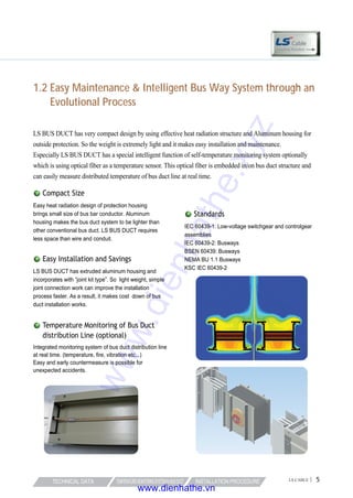 Catalog busbar ls 05. busduct catalogue e series ver 6.5 | PDF