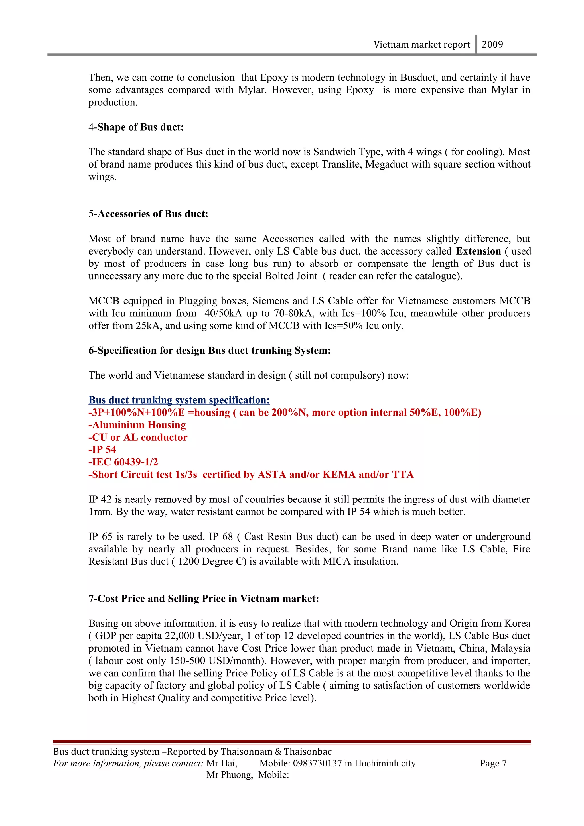 Catalog busbar ls busduct trunking system sold in vietnam | DOC