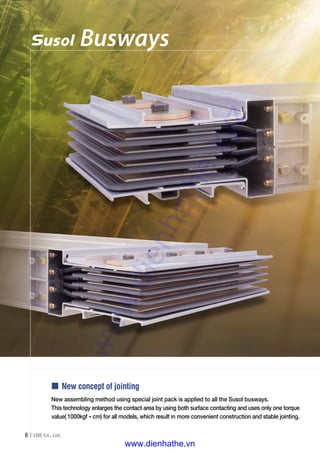 Catalog busbar ls susol busway_e_1108 | PDF