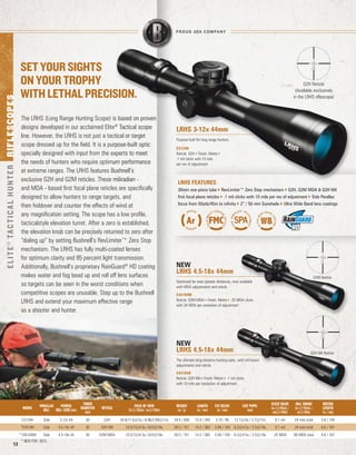 Catalog BUSHNELL Rifle Scopes | Optics Trade | 2015 | PDF