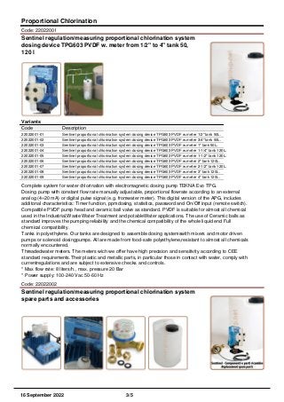 Control and dosing instruments catalog | PDF | Chemistry | Science
