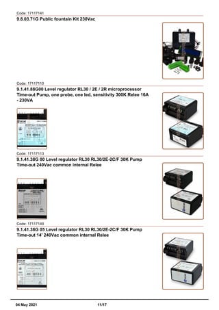 Control units catalog | PDF