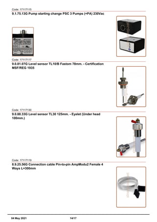 Control units catalog | PDF