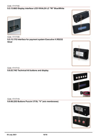 Control units catalog | PDF