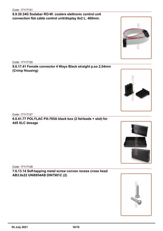 Control units catalog | PDF