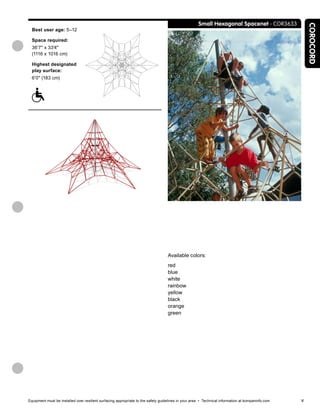 Kompan New Corocord Space Nets | PDF