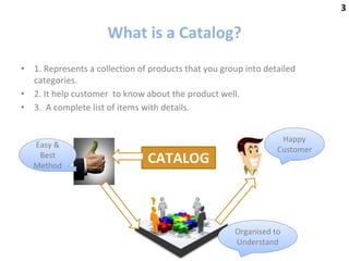 Catalog creation & it's functionality | PPT