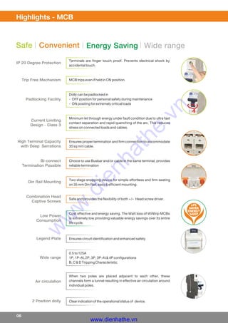 Catalog cs mcb rccb | PDF