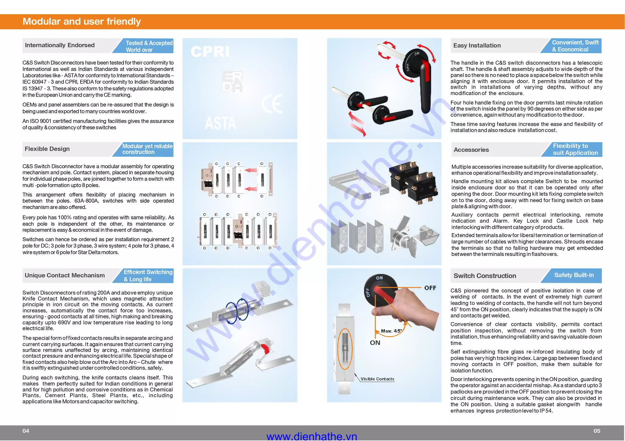 Catalog cs switch disconnectors_dienhathe.vn