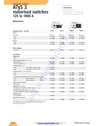 Cataloge ats socomec atys 3 s | PDF